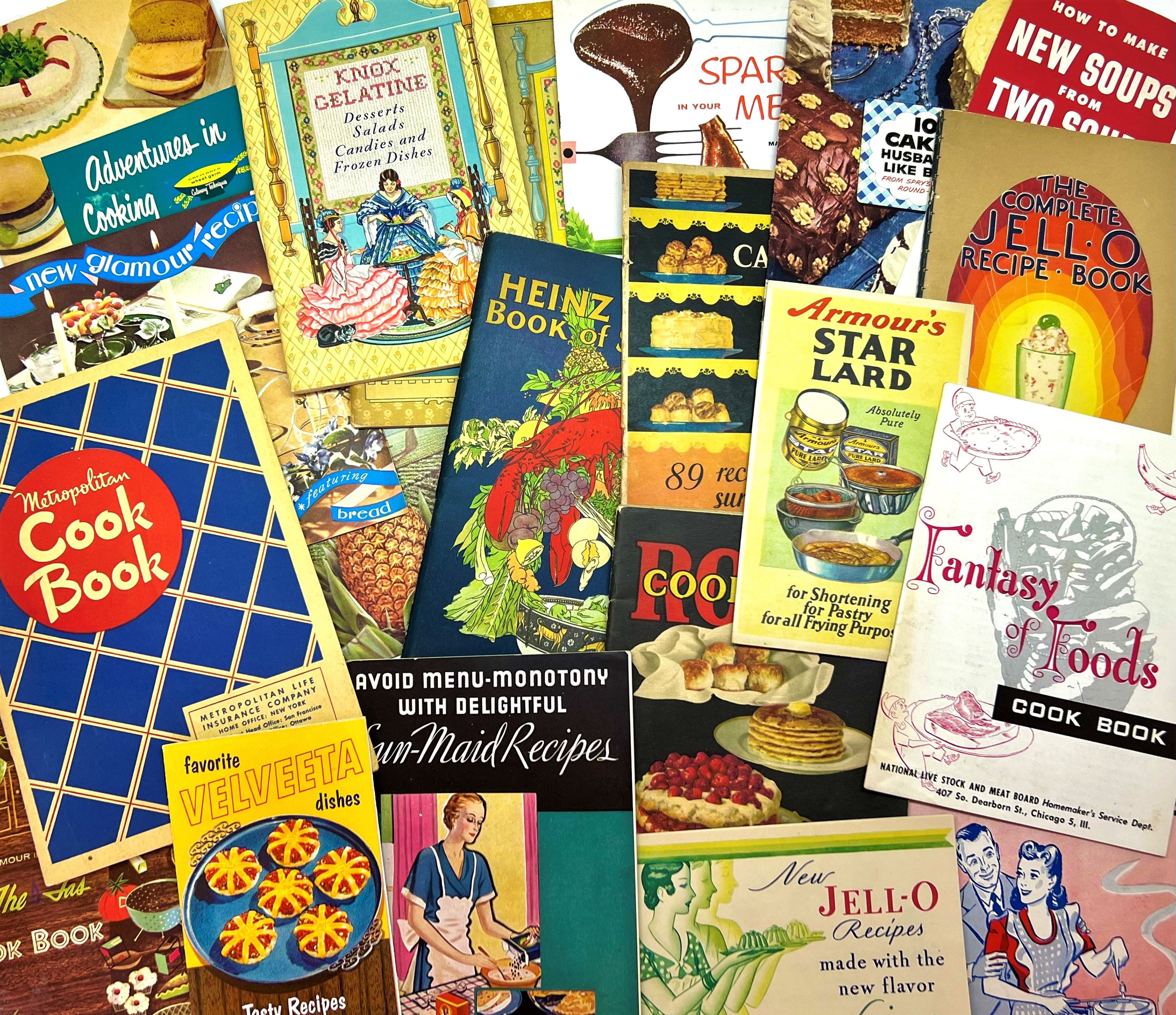 Cookbooks and Cookbooklets – The Vintage Kitchen & Garden